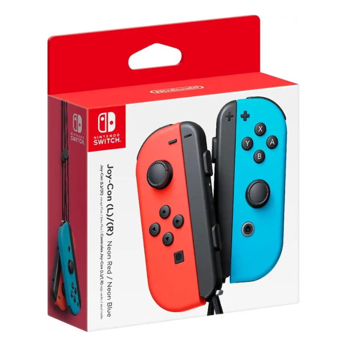 Control Nintendo Switch Joy-Con Rojo-Azul Neon | ADN TIENDA