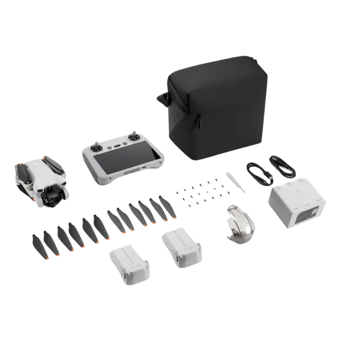Drone DJI Mini 3 Fly More Combo (RC) Blanco 6941565949912 | ADN TIENDA