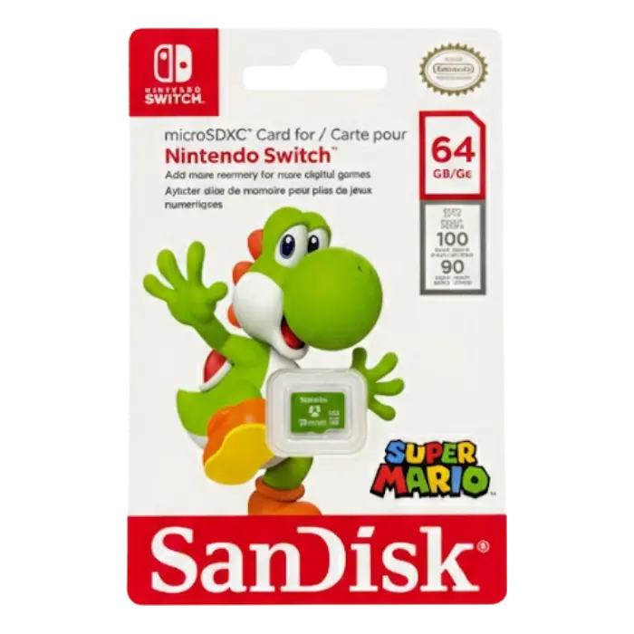Tarjeta de Memoria MicroSD SanDisk MicroSDXC Nintendo Switch Super ...